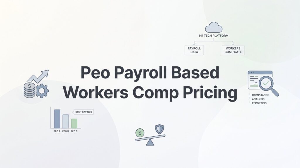 Peo Payroll Based Workers Comp Pricing Guide 2026+